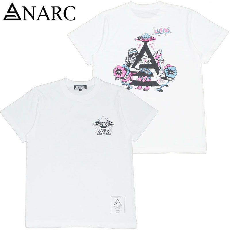 アナーク ANARC INSANE NOT A CRIME TEE(WHITE) | 大阪心斎橋アメリカ村のセレクトショップWARP(ワープ ...