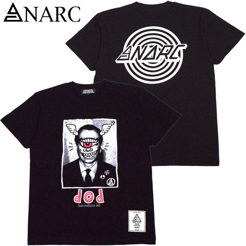 アナーク ANARC dod TEE(BLACK) | 大阪心斎橋アメリカ村のセレクトショップWARP(ワープ)の公式オンラインストア！