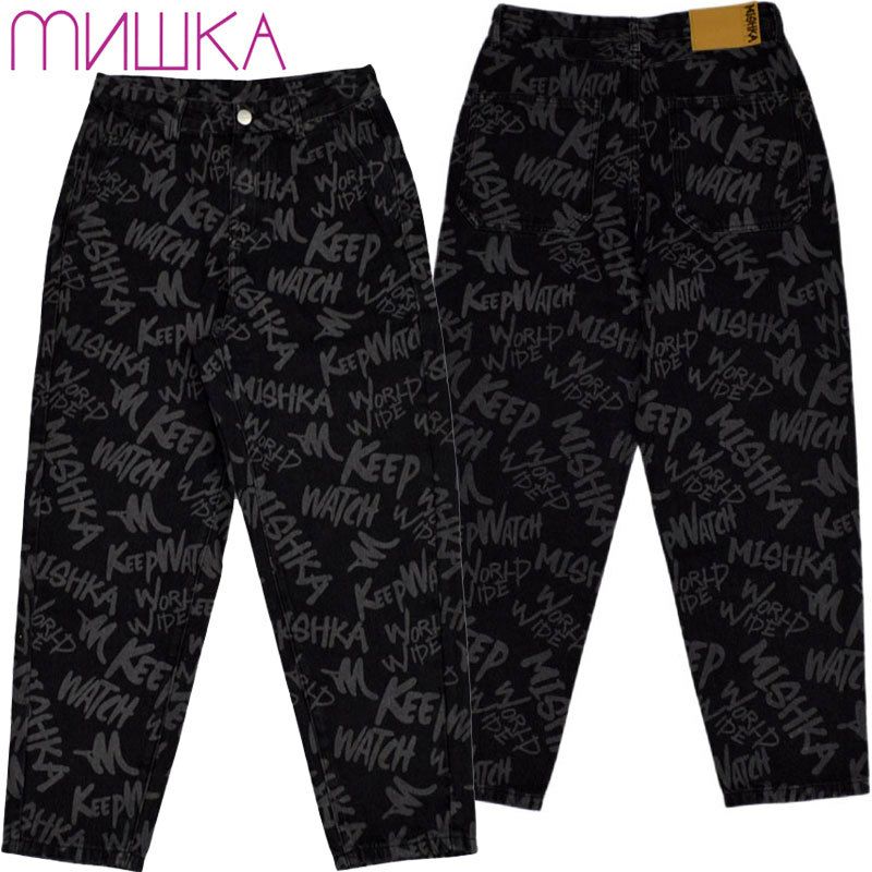 ミシカ MISHKA上海 ALL-OVER GRAFF BLACK DENIM PANT(BLACK) | 大阪心斎橋アメリカ村のセレクト ...