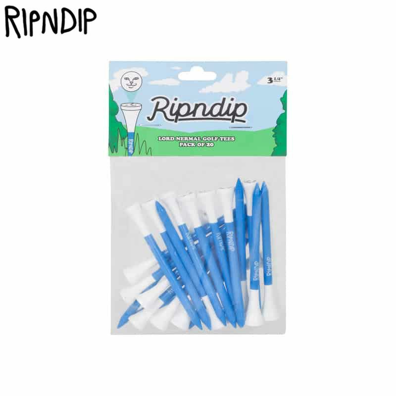 リップンディップ RIPNDIP LORD NERMAL GOLF TEES(BLUE) | 大阪心斎橋アメリカ村のセレクトショップWARP ...