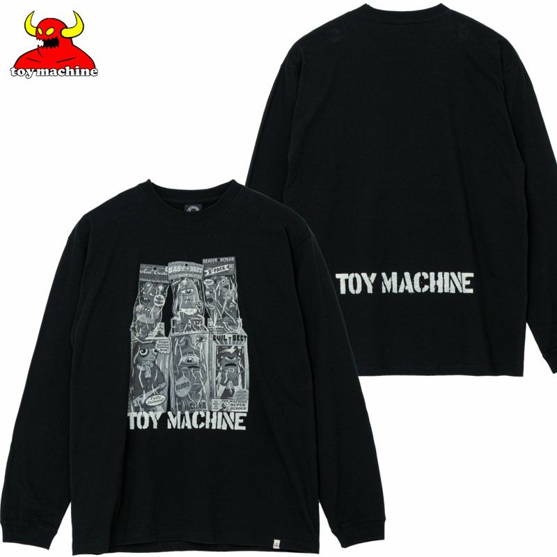 トイマシーン TOY MACHINE TOY DOLL LONG TEE(BLACK) | 大阪心斎橋アメリカ村のセレクトショップWARP ...