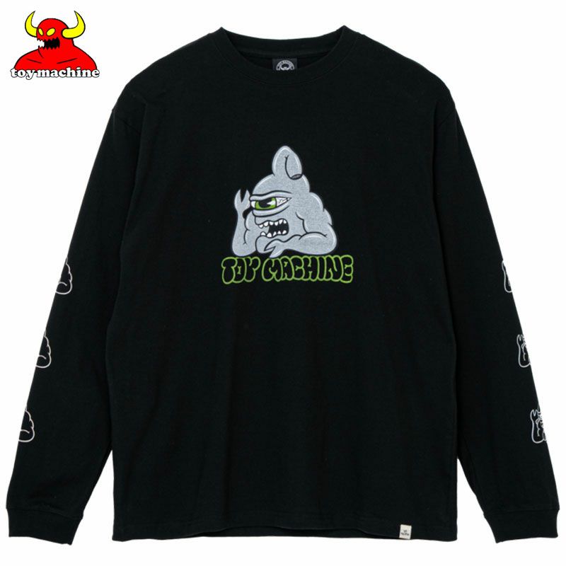 トイマシーン TOY MACHINE MACHO TECH LONG TEE(BLACK) | 大阪心斎橋アメリカ村のセレクトショップWARP ...