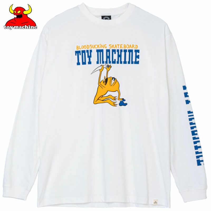 トイマシーン TOY MACHINE RITUAL SECT LONG TEE(WHITE) | 大阪心斎橋アメリカ村のセレクトショップ ...