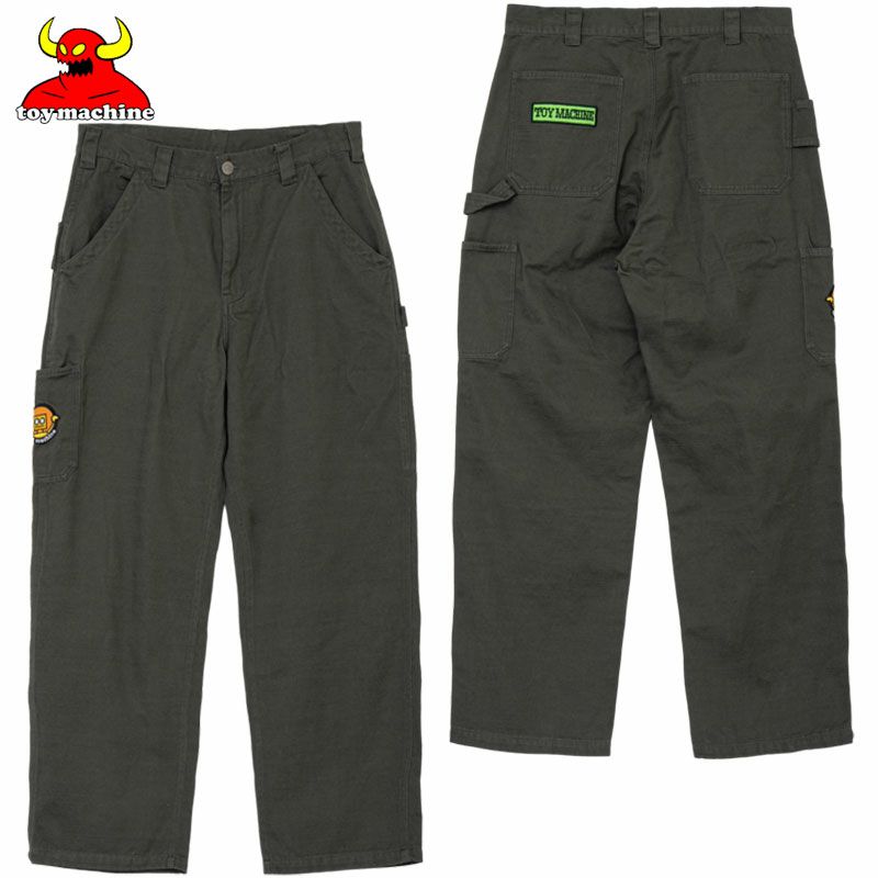 トイマシーン TOY MACHINE RITUAL SECT LOOSE STRAIGHT DENIM PANTS(OLIVE) | 大阪 ...